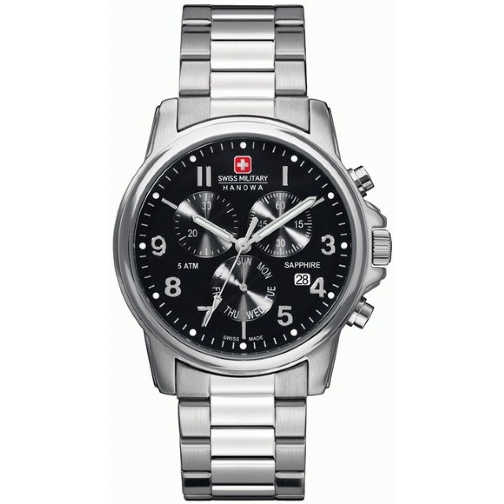 RELOJ SWISS MILITARY SWISS FLAGSHIP CHRONO 06-5183.7.04.007 - Relojes ...